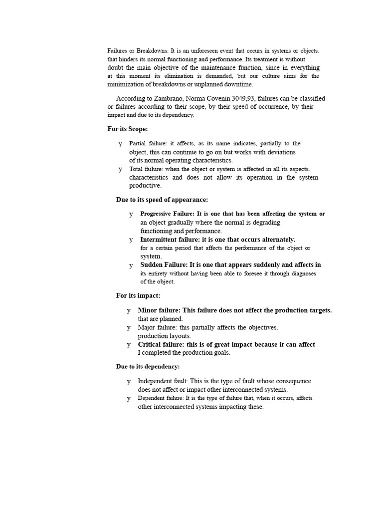 Understanding Equipment Failures and Impact | PDF | Safety