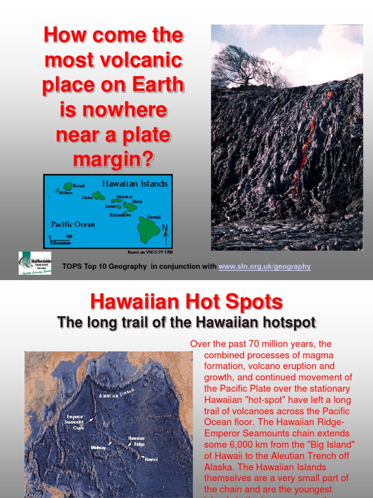 Hawaiian Hot Spots | PDF | Volcano | Island