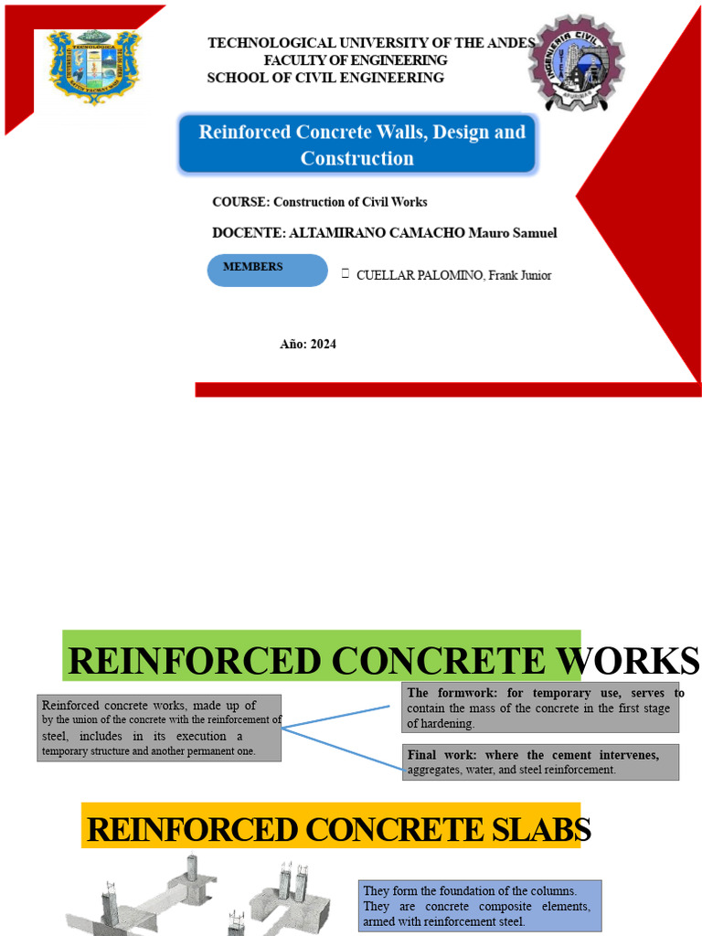 Reinforced Concrete Walls Design Guide | PDF | Concrete | Reinforced ...