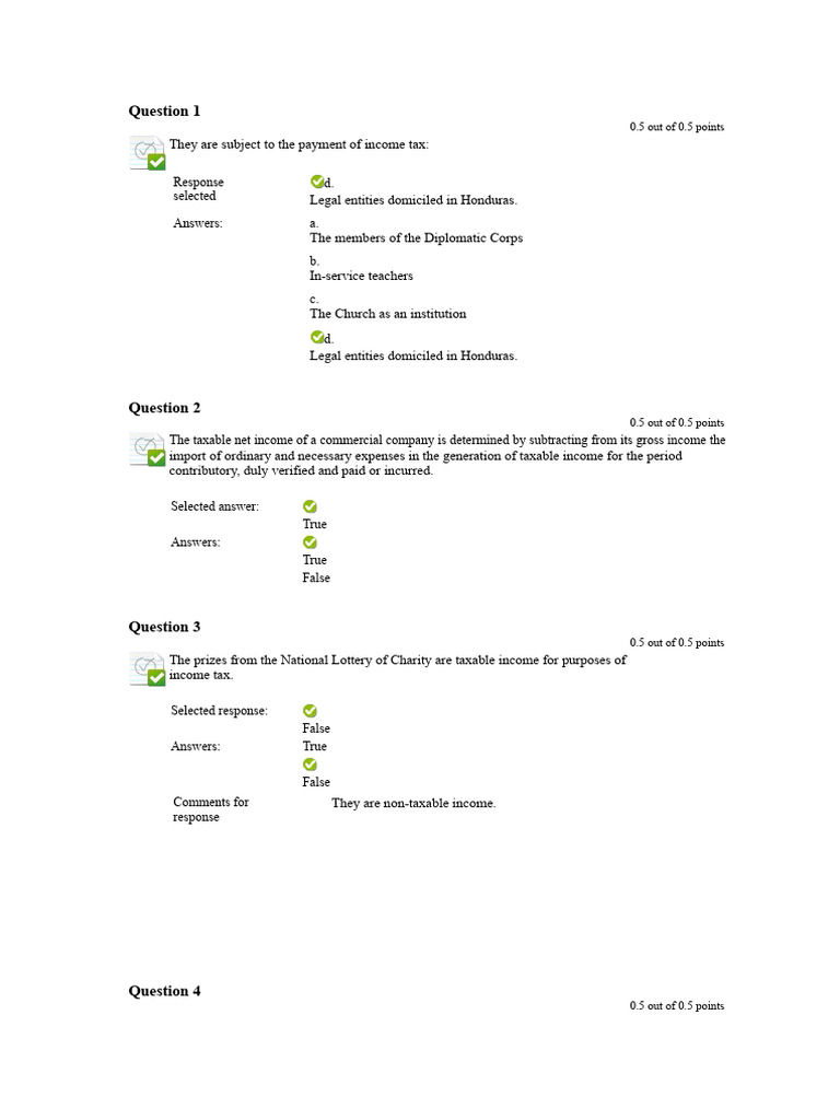 Income Tax Regulations in Honduras | PDF | Taxes | Income Tax