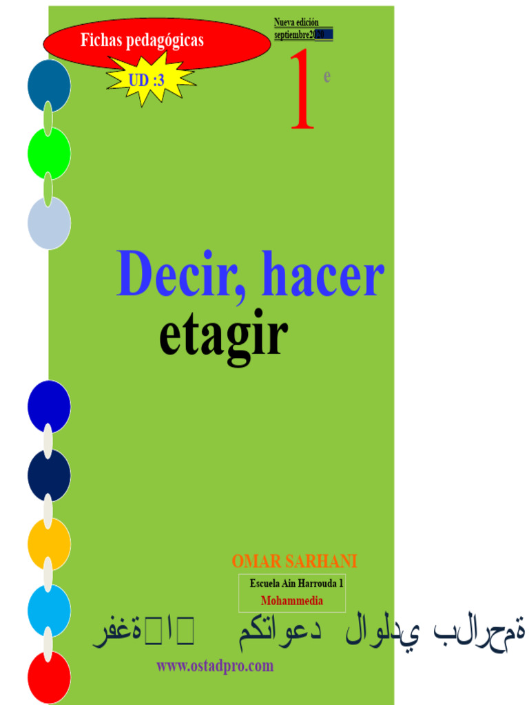 Fichas 1AEP UD3 OMAR SERHANI | PDF | Ortografía | Lingüística