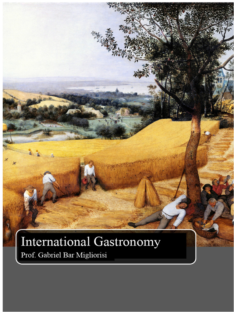 The Evolution of International Gastronomy | PDF | French Cuisine ...