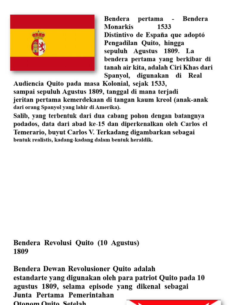 bendera ecuador.docx | PDF