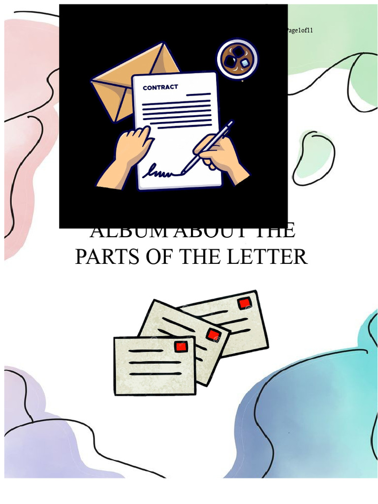 ALBUM ABOUT THE PARTS OF A LETTER - Cristian E. Diaz - 4th Grade P.C ...
