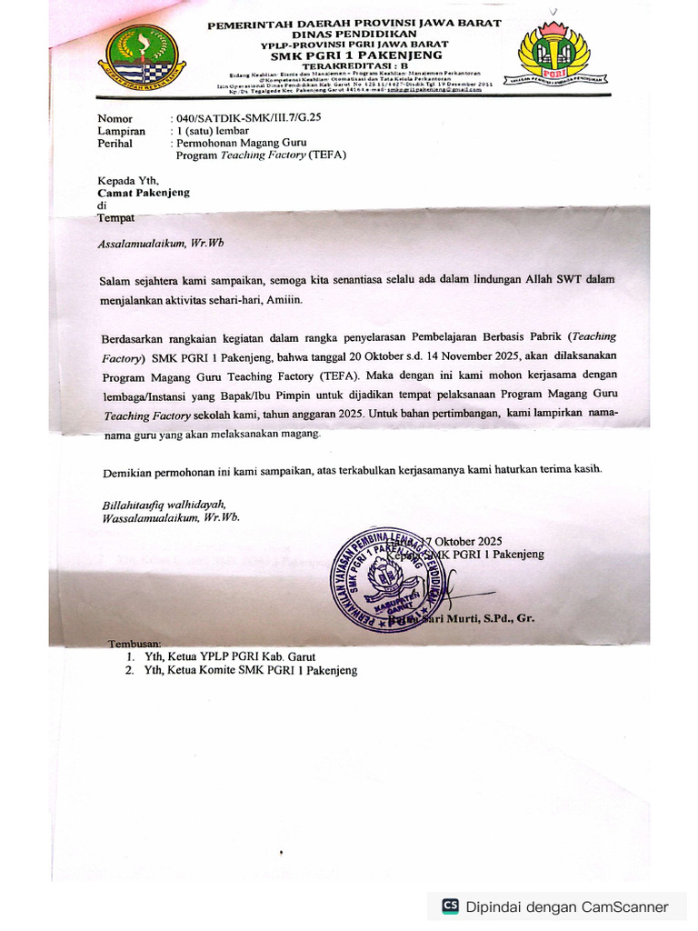 SMK Pgri 1 | PDF