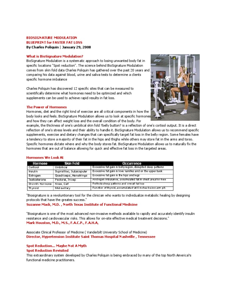Biosignature Modulation: A Scientific Approach to Spot Reduction Based ...