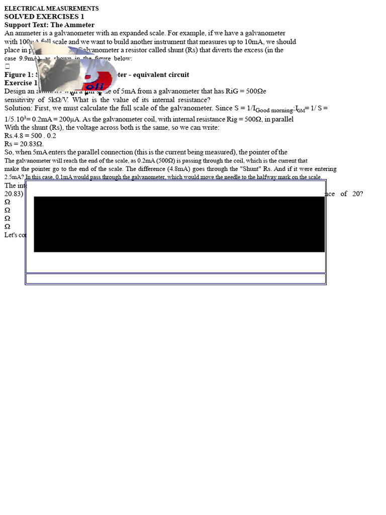 MEASURES - Solved Exercises PDF | PDF | Electrical Engineering | Manufactured Goods