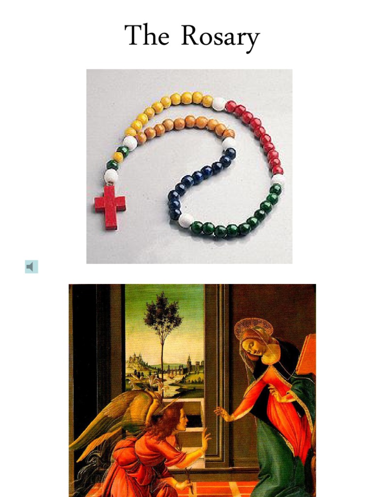 The Rosary Assembly Power Point Assembly DRAFT | PDF | Rosary | Mary ...