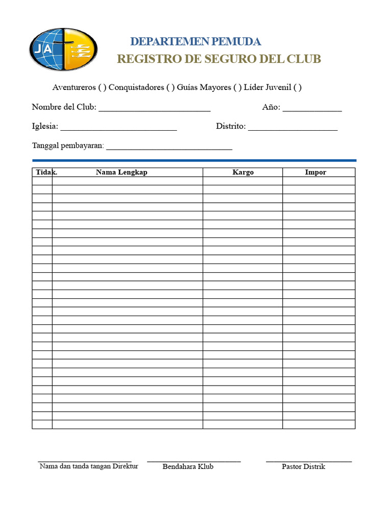 Format Pembayaran Asuransi | PDF