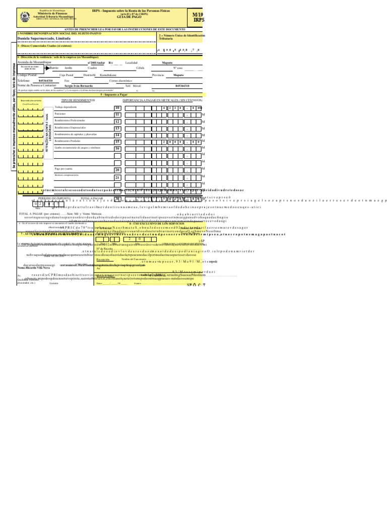 Modelo 39 SIUL | PDF | Impuestos | Dinero