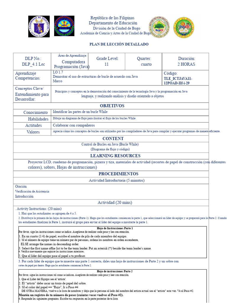 Java - DLP - 4.1 Lec - Introducción Al Bucle While 2 | PDF | Java (lenguaje de programación ...