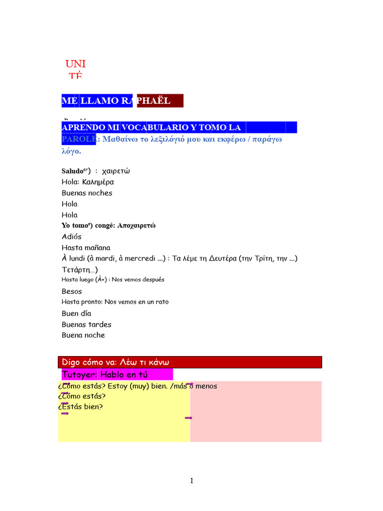 Nuevo Méthodelf A1 | PDF