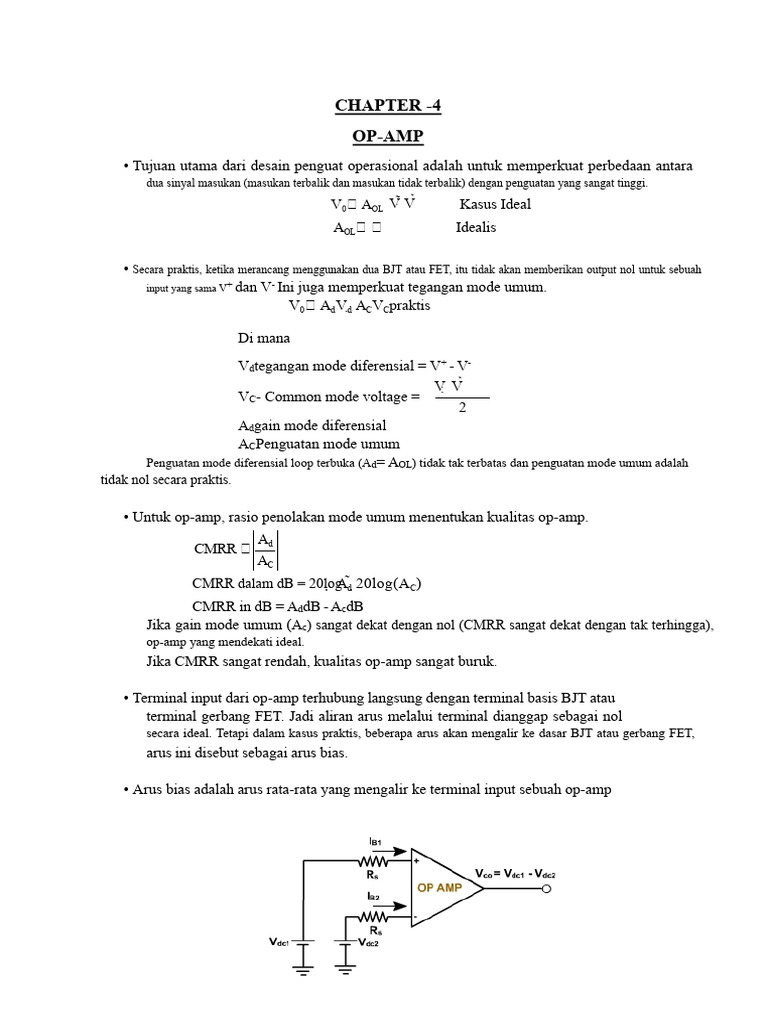 Masalah OP-amp | PDF