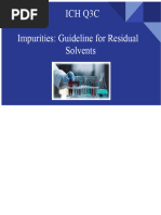 Class 1, 2, 3 Solvents Overview | PDF | Science & Mathematics