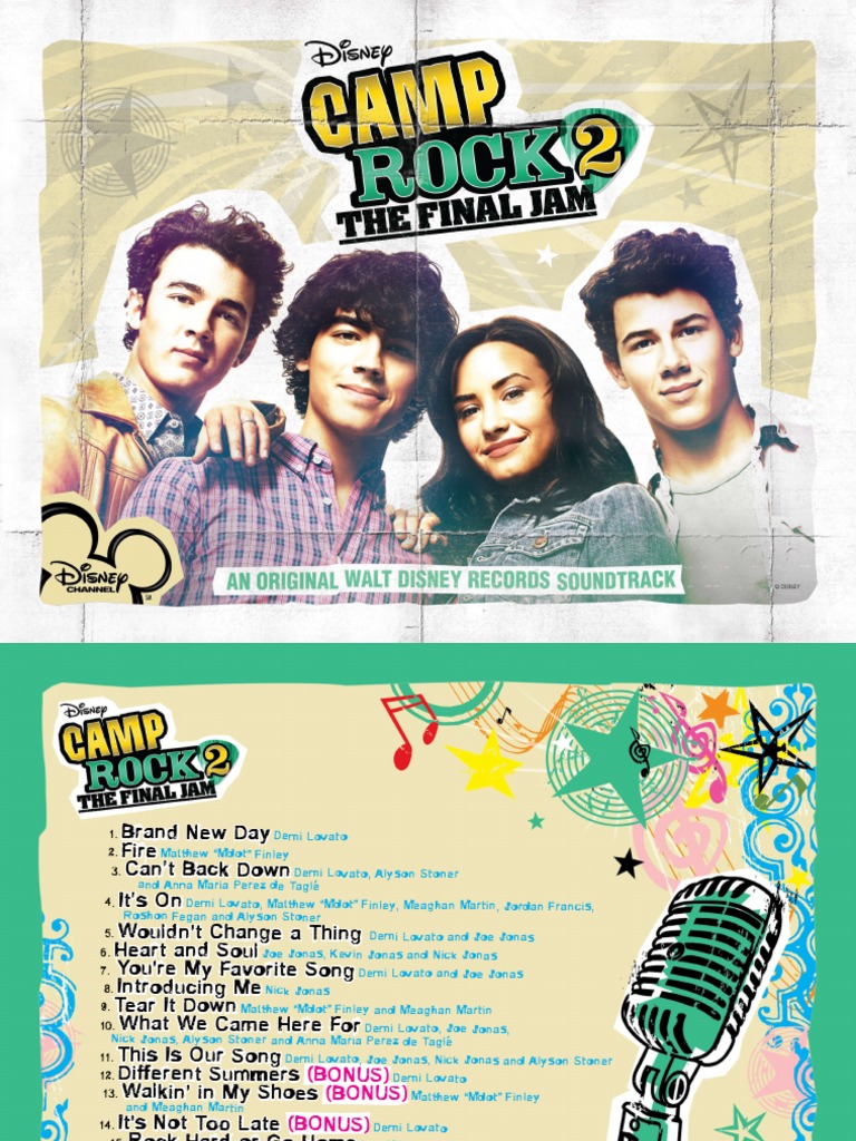 Digital Booklet - Camp Rock 2 - The F | PDF | Leisure | Entertainment ...