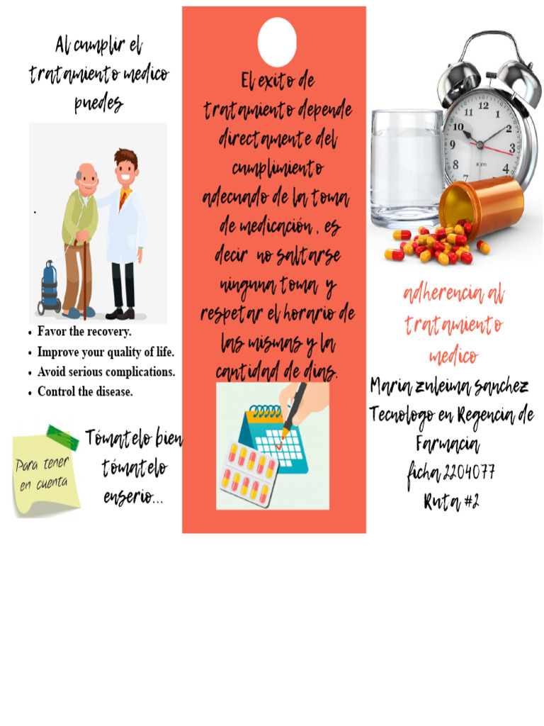 Importance of Adherence To Medical Treatment | PDF