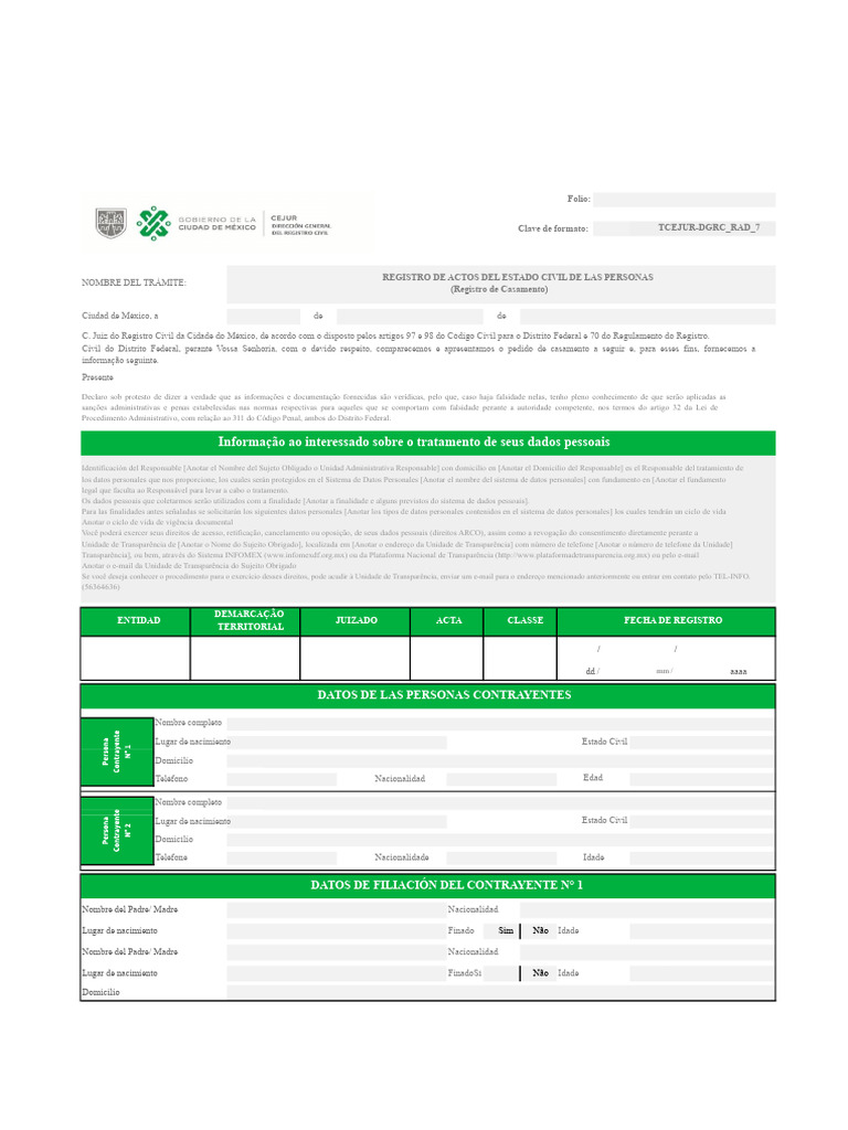 Tcejur Dgrc Rad 7 Pdf Casamento Domicílio Jurídico