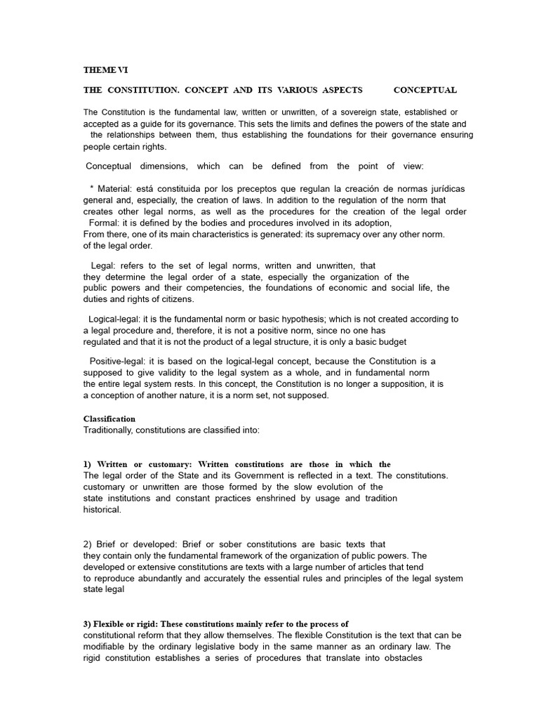 THE CONSTITUTION | PDF | Constitution | Sovereignty