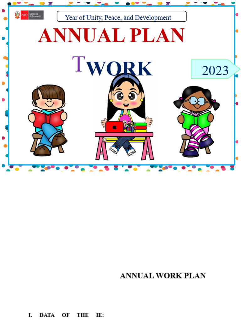 Annual Work Plan - Pat - 2023 Zare | PDF | Teachers | Learning
