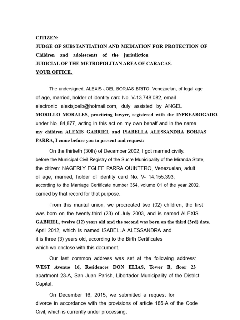 Preliminary Measure Written. (Custody) . | PDF | Justice | Crime & Violence