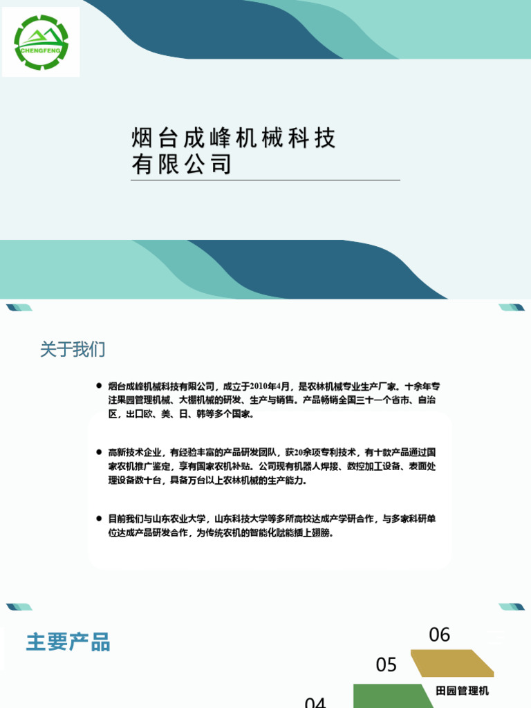 Shandong Chengfeng | PDF