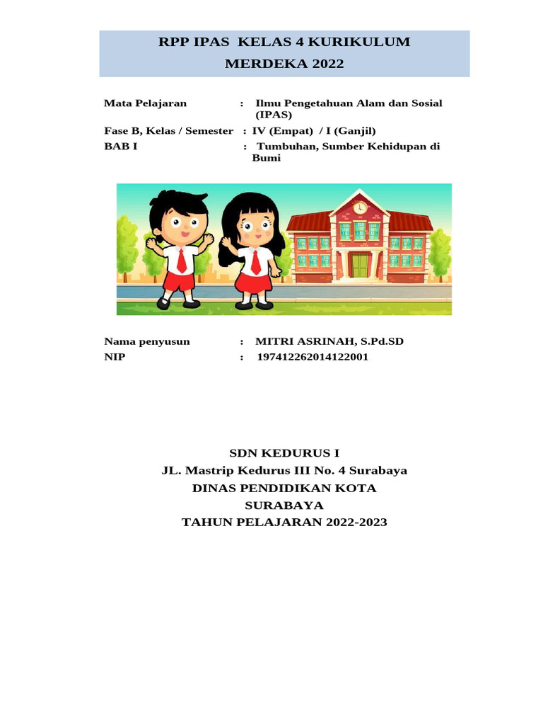 RPP IPAS K 4 (1) | PDF