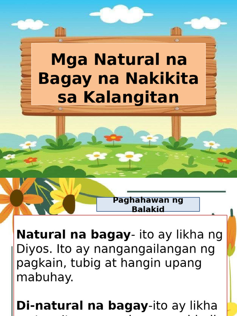 Science-Mga Natural Na Bagay Sa Kalangitan | PDF