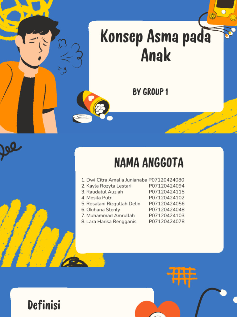 PPT KONSEP ASMA PADA ANAK (KEL. 1)_20251024_153605_0000 | PDF