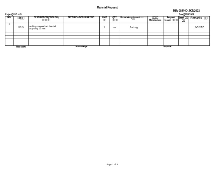 MR. Form 2023.2 | PDF