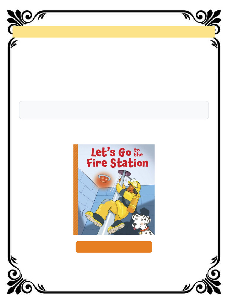 Let s Go to the Fire Station Lisa Harkrader Kindle & PDF Formats | PDF ...