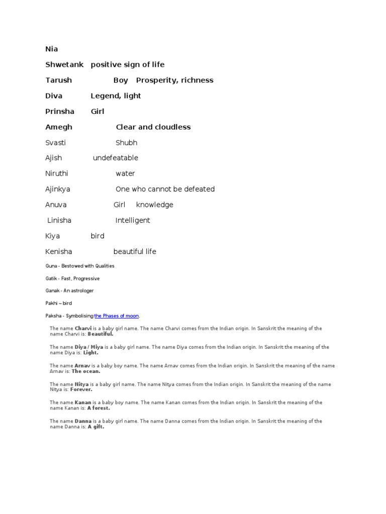 Baby Names | PDF | Surname | Linguistics