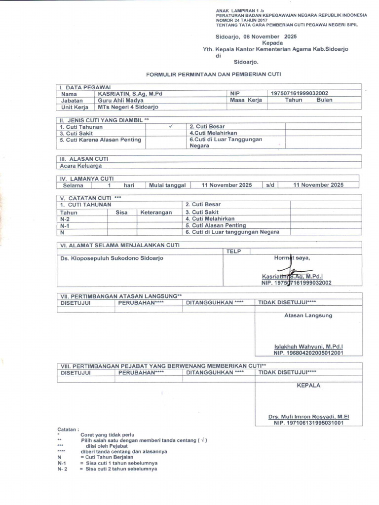 Form Kas | PDF