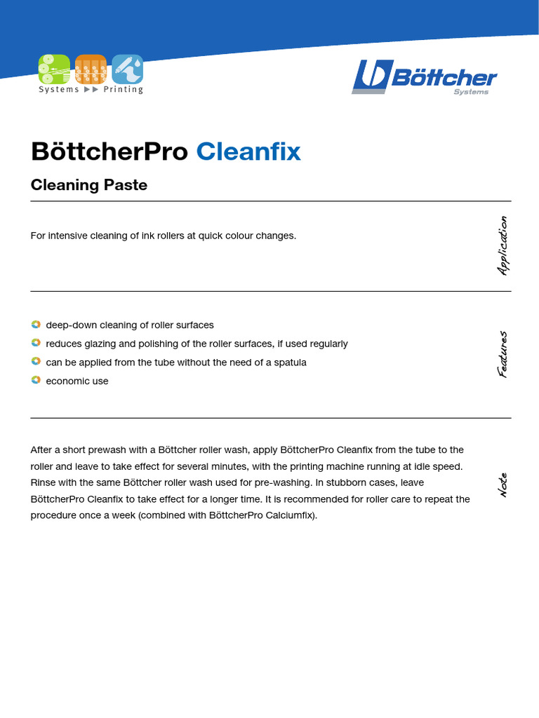 Böttcherpro: Cleanfix | PDF
