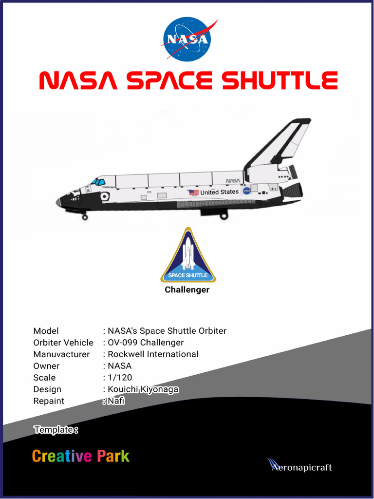 Nasa Space Shuttle Challenger Ov-099 | PDF