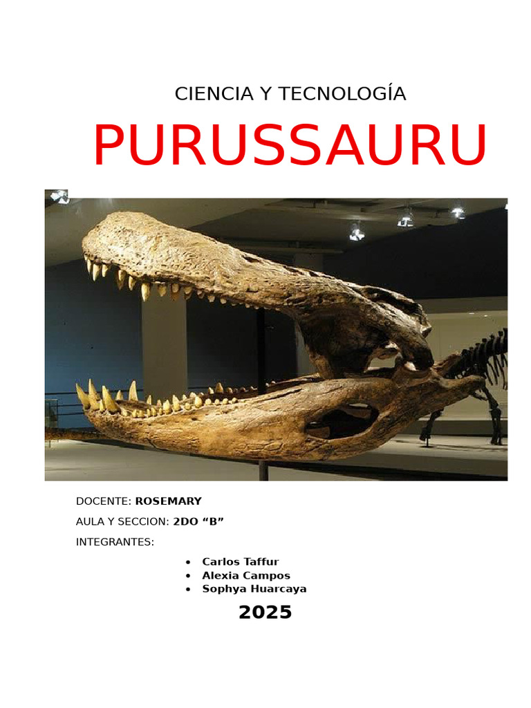 Purussaurus: El Caimán Gigante del Mioceno | PDF | Mamíferos | Depredación