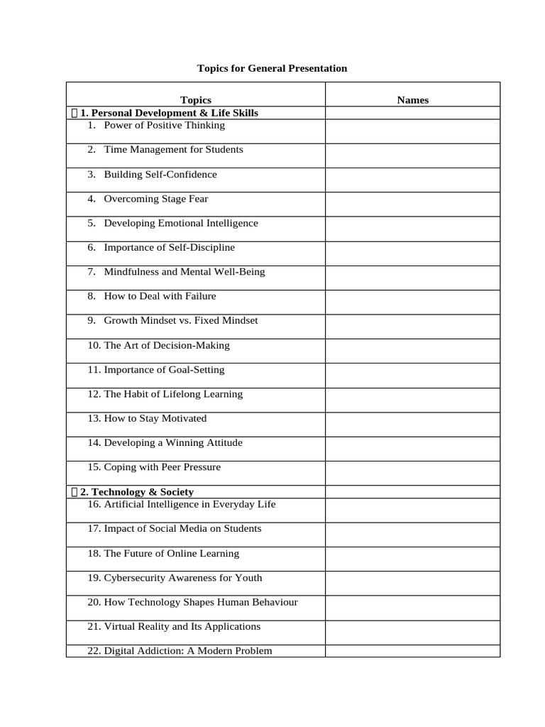 Effective Presentation Tips for Students | PDF | Mental Health | Learning