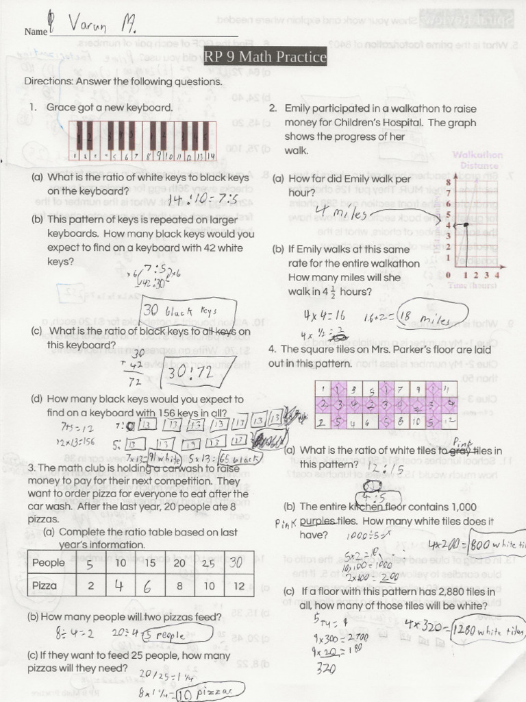 RP 9 Math | PDF