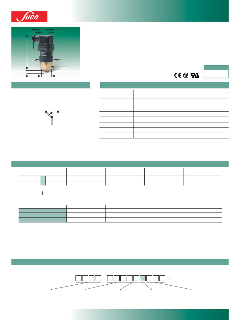 Spec Suco - 0185-46003-1-003 | PDF | Switch | Mechanical Engineering