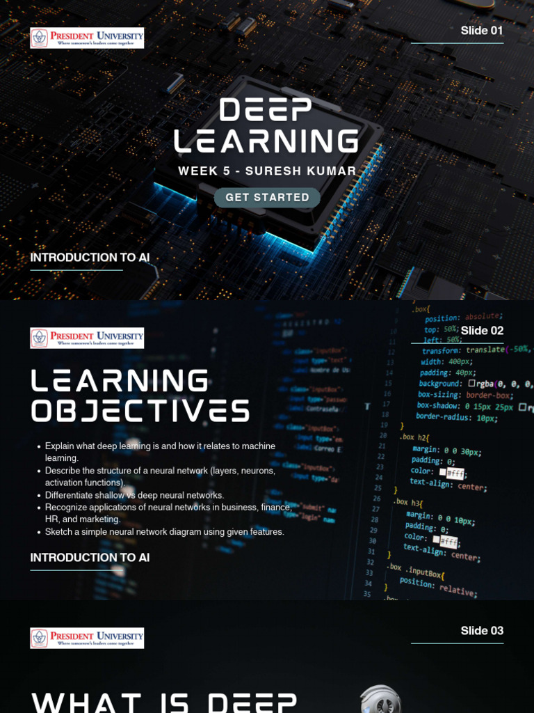 w5 - Deep Learning | PDF | Deep Learning | Computing