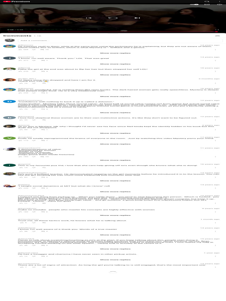 Mystery Method Pickup Artist Live Training w Women - Indicators ...