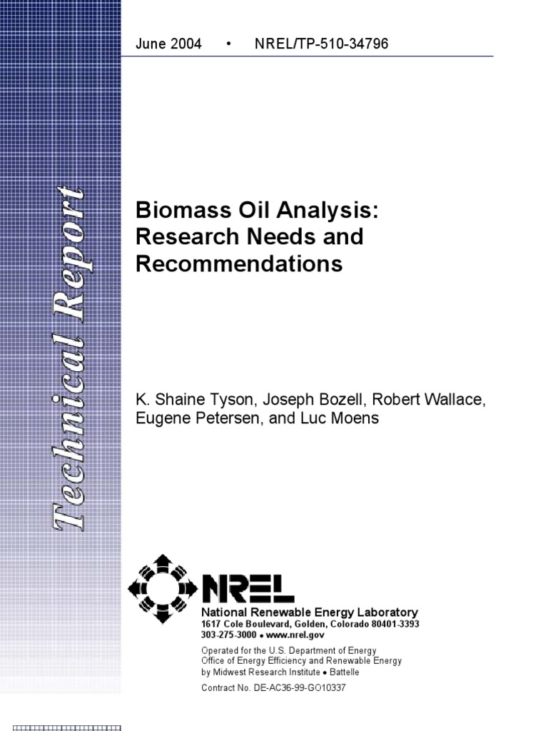 13 01 Biomass Oil | PDF | Biodiesel | Biofuel