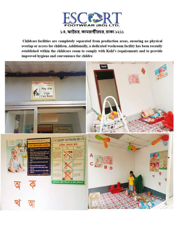 Child Care Room With Toilet & Child Giver Facilities | PDF