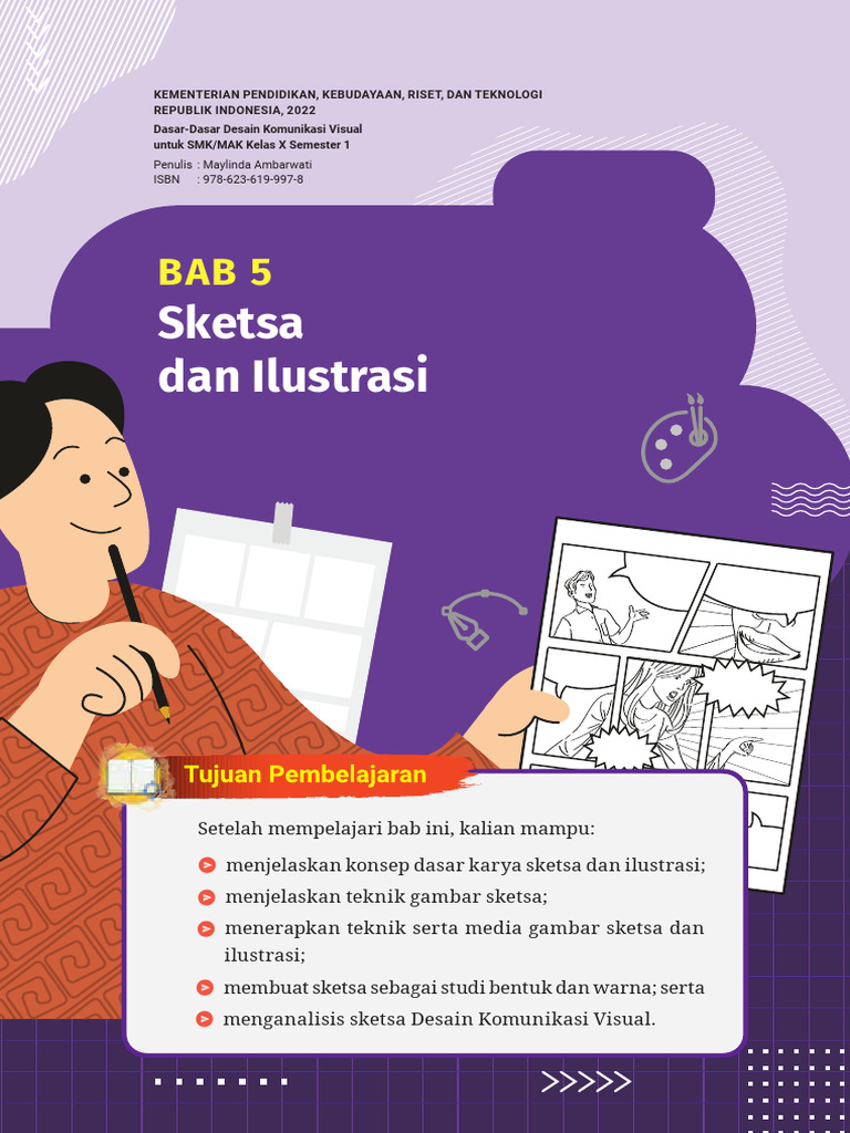 Teknik Sketsa dan Ilustrasi DKV | PDF