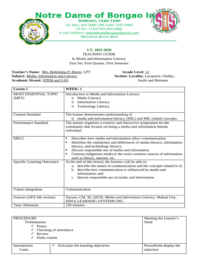 TG Mil Radzkiya Finalfinal Final (Autorecovered) | PDF | Information Literacy | Information