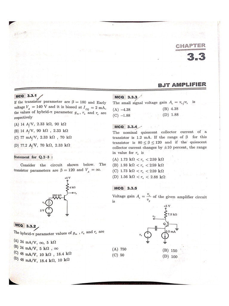BJT P Model | PDF