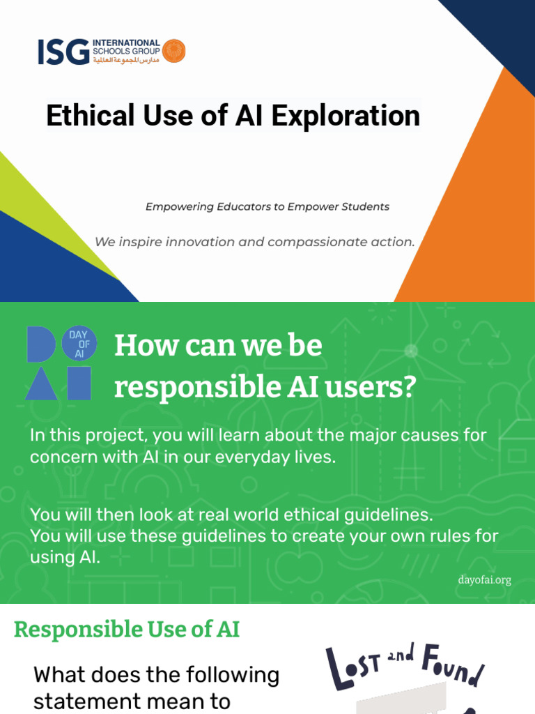 Ethical Guidelines for Responsible AI Use | PDF | Artificial ...