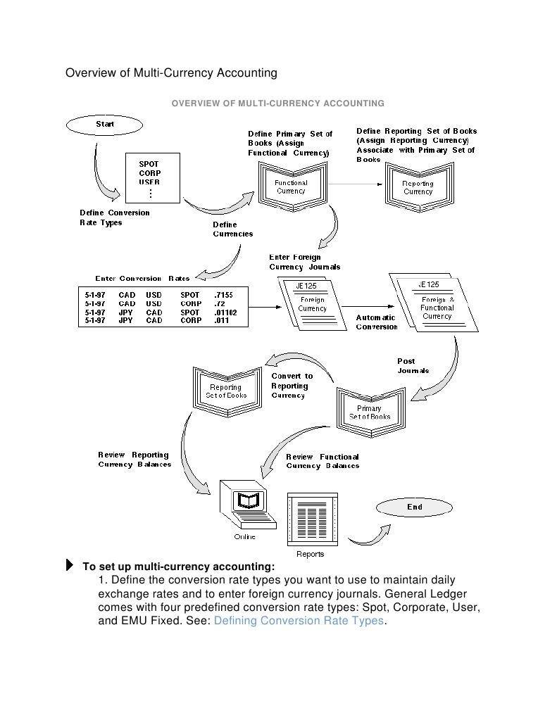 Overview of Multi-Currency Accounting | PDF | Currency | Exchange Rate