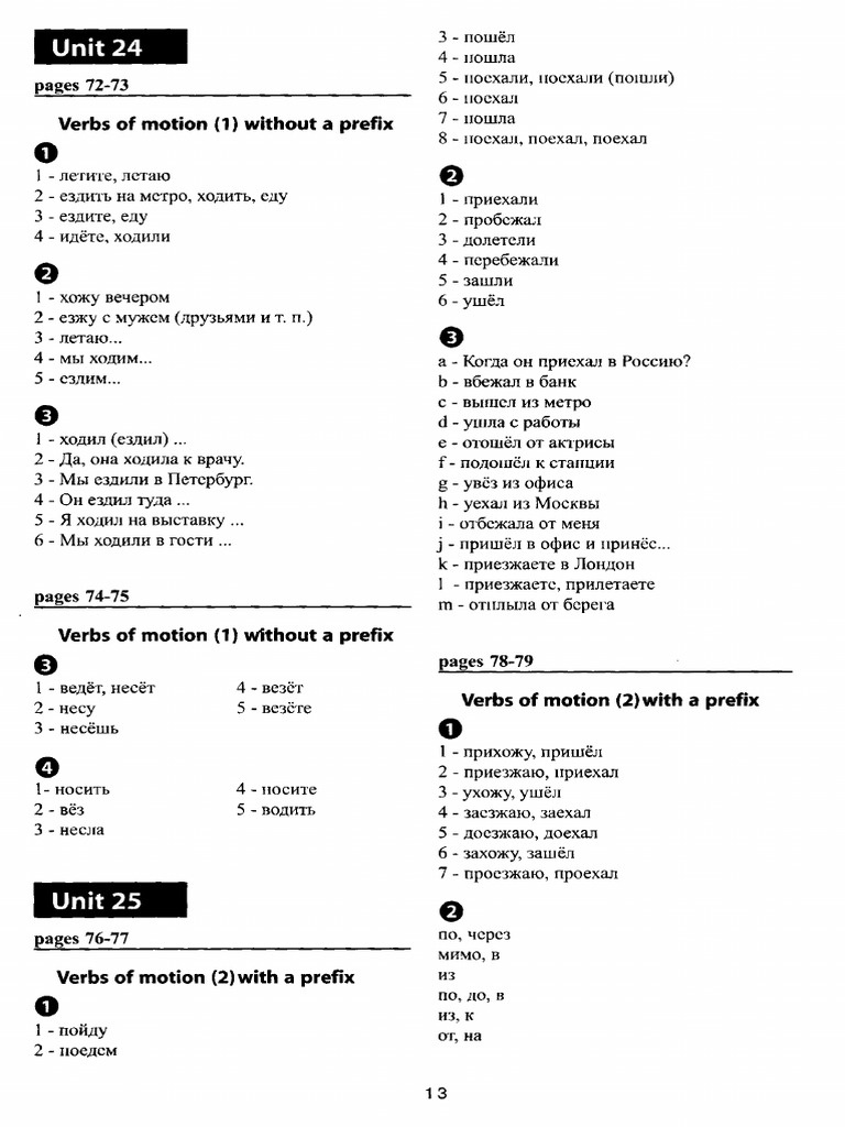 A Living Russian Grammar Beginner-Intermediate-20 | PDF