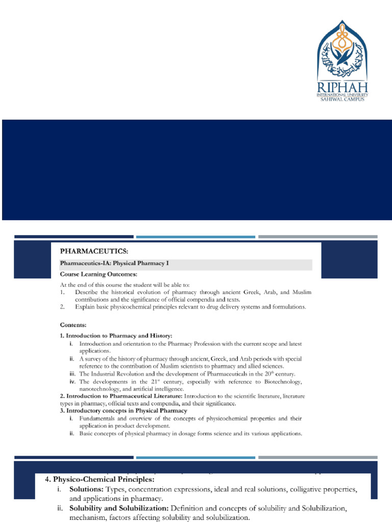lec_1[1] | PDF | Pharmacy | Pharmacist