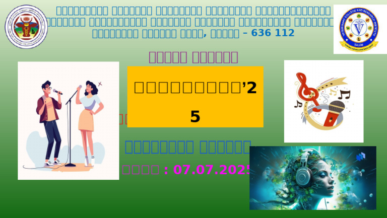 Tamil Mandram-Events Background | PDF